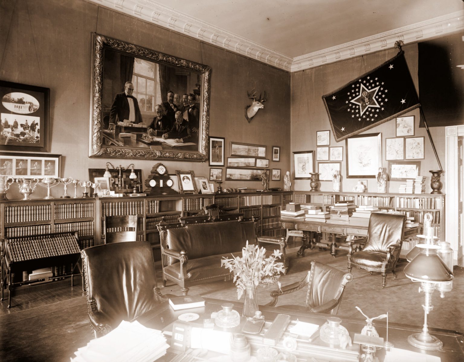 Inside the White House: 35 amazing photos from the early 1900s during ...