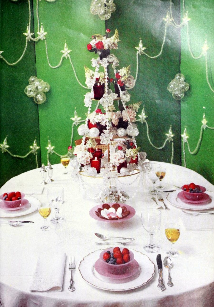 Festive Christmas table settings: Ideas for holiday tables with retro ...