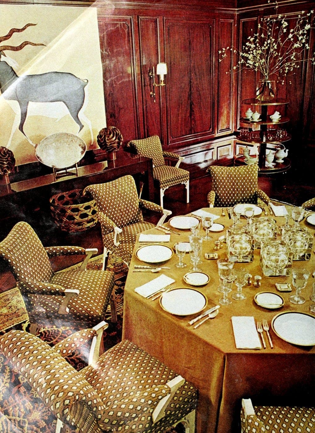 112+ beautiful vintage 70s table setting ideas - Click Americana