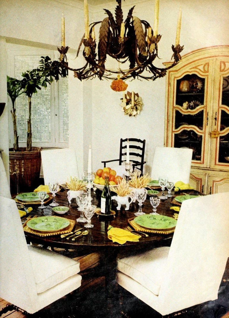 112+ beautiful vintage 70s table setting ideas - Click Americana