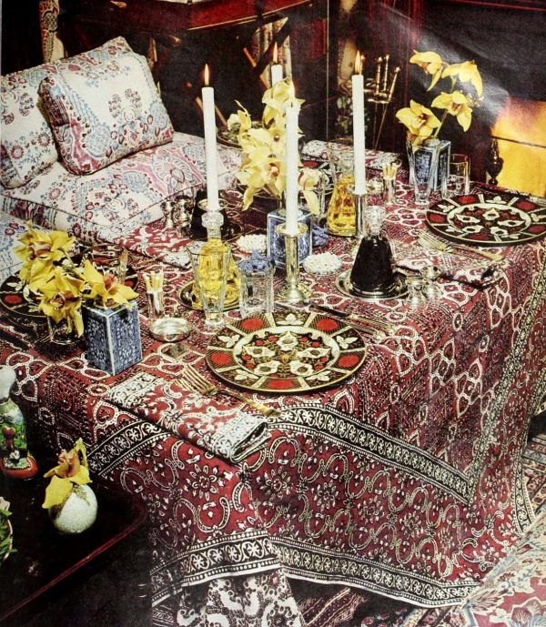 112+ beautiful vintage 70s table setting ideas - Click Americana