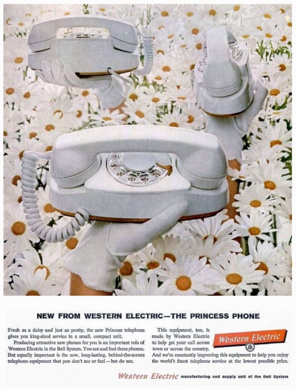 Vintage Princess phones: Remember the colorful telephones with a lit ...