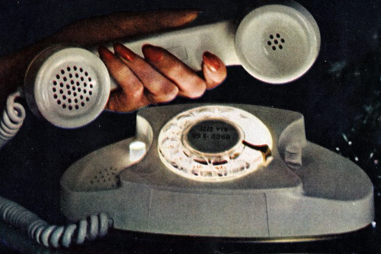 Vintage Princess phones: The popular compact color telephones with a ...