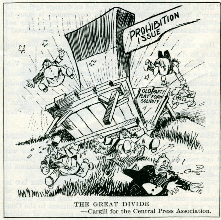Prohibition political cartoons (1927) - Click Americana