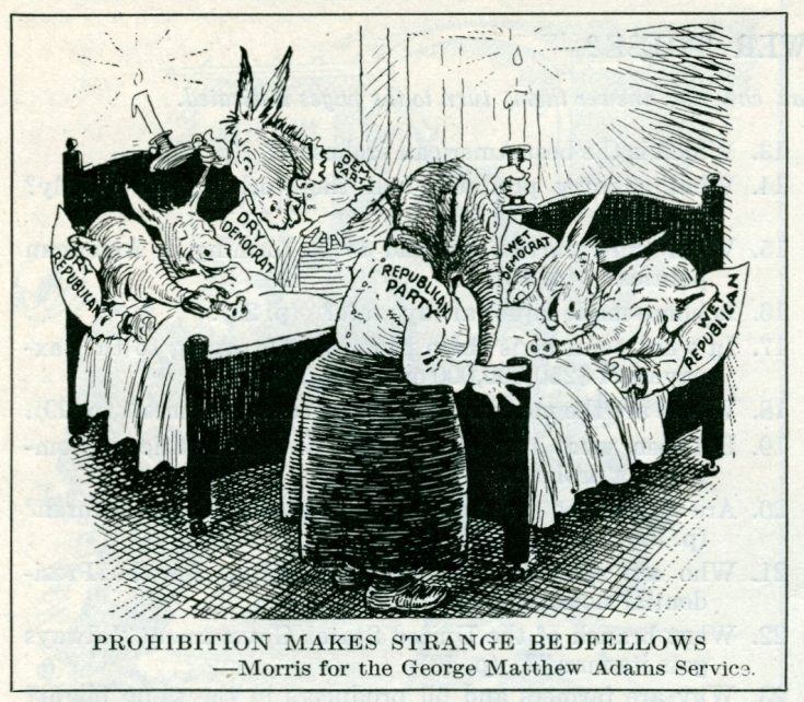Prohibition political cartoons (1927) - Click Americana