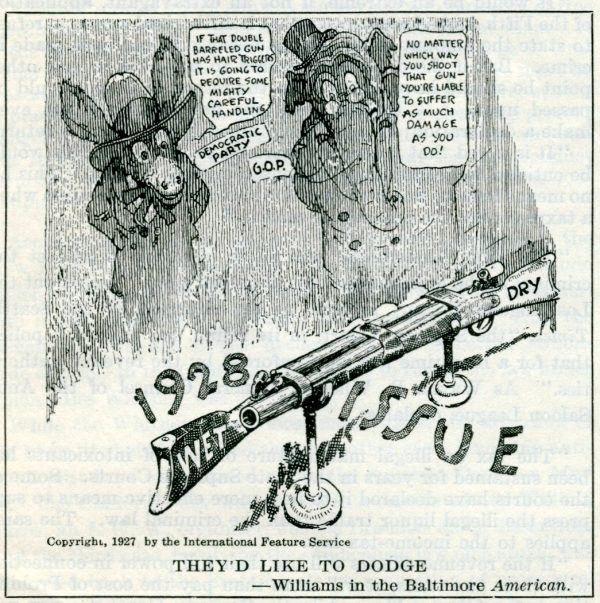 Prohibition political cartoons (1927) - Click Americana