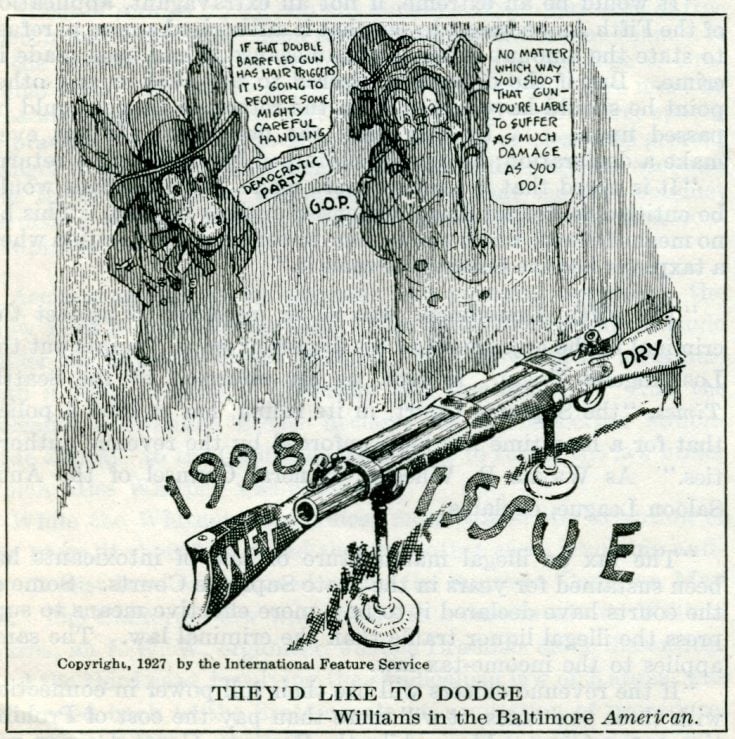 Prohibition political cartoons (1927) - Click Americana