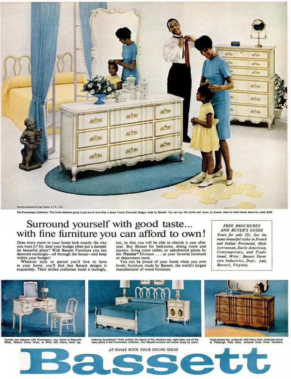 Remember vintage gold-edged bedroom furniture sets from the 60s & 70s ...