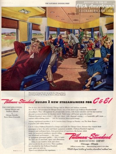 See trains from the 1940s, when passengers could ride the railroad in ...