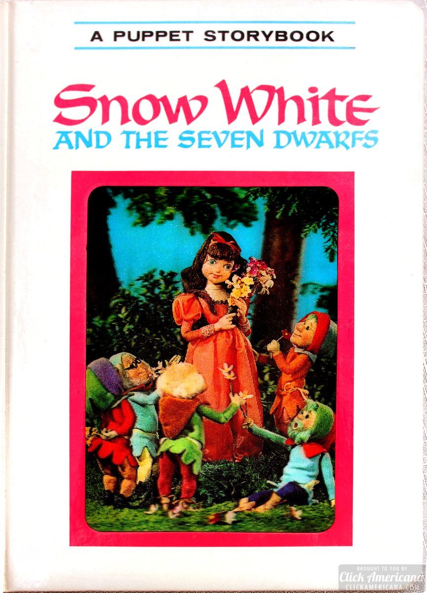 3D covers with lenticular printing made these vintage Puppet Storybooks ...