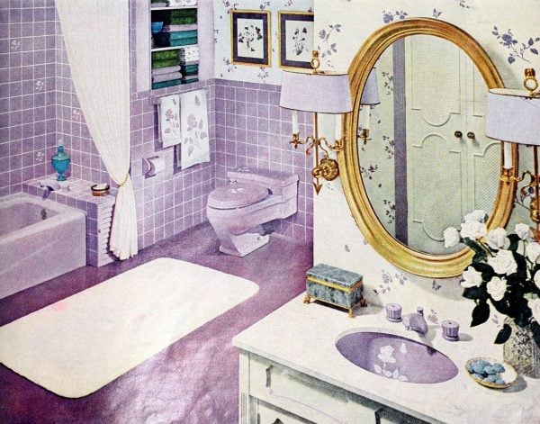 50 vintage 1960s bathroom tile design ideas - Click Americana