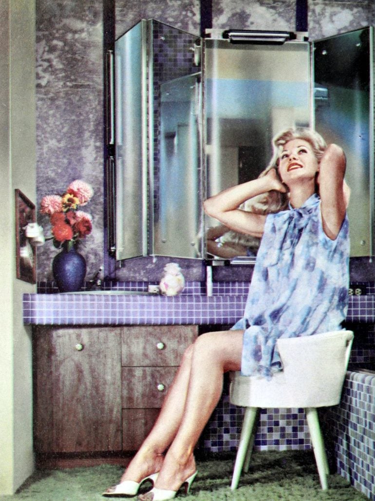 50 vintage 1960s bathroom tile design ideas - Click Americana