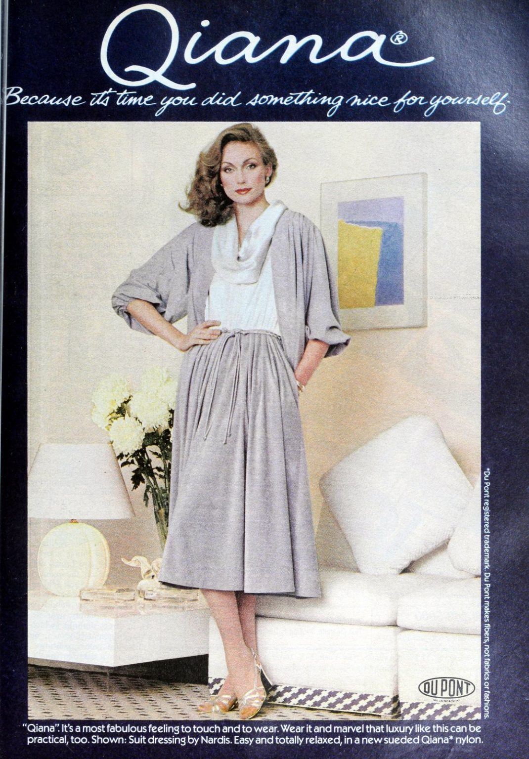 Vintage Qiana fashions from the 1970s: Clothes made with the popular ...