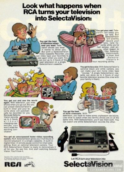 Old VCRs seemed like magic, because you could tape your favorite shows ...