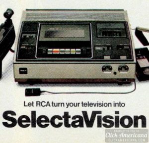 Tape your favorite shows - watch them later! RCA's new VCR (1977 ...