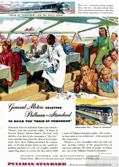 See trains from the 1940s, when passengers could ride the railroad in ...