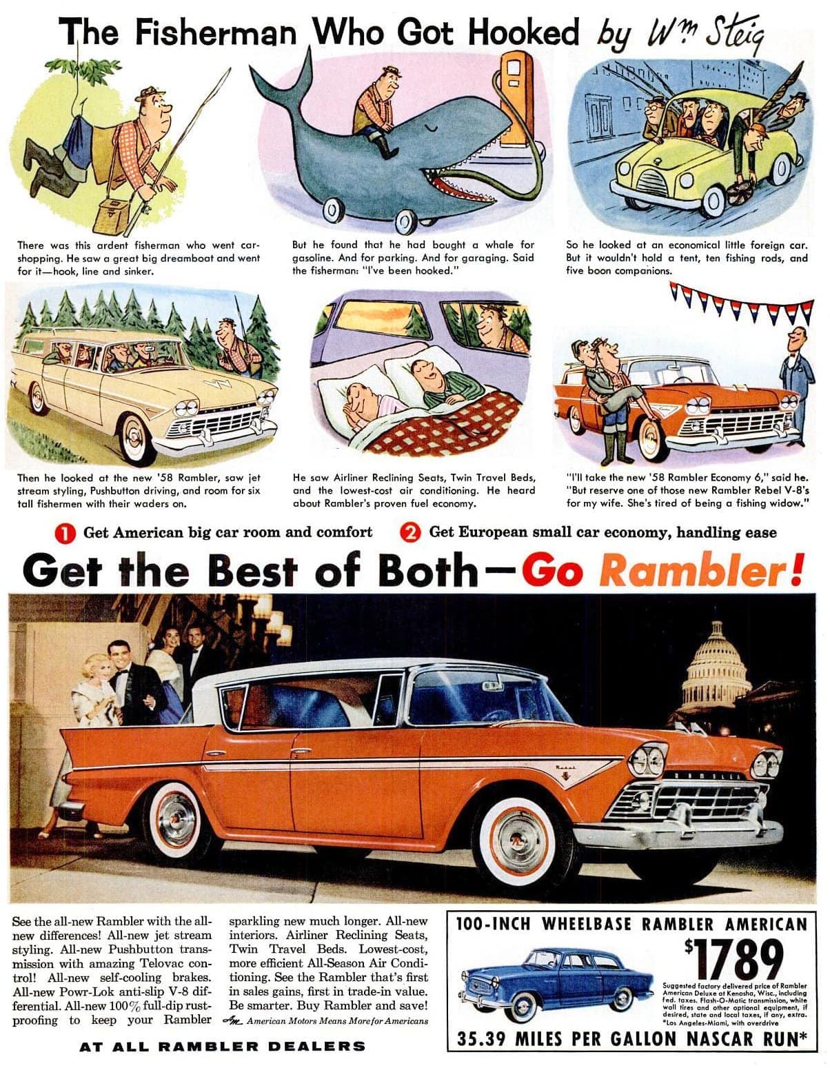 See these classic Rambler cars from the '50s - Click Americana