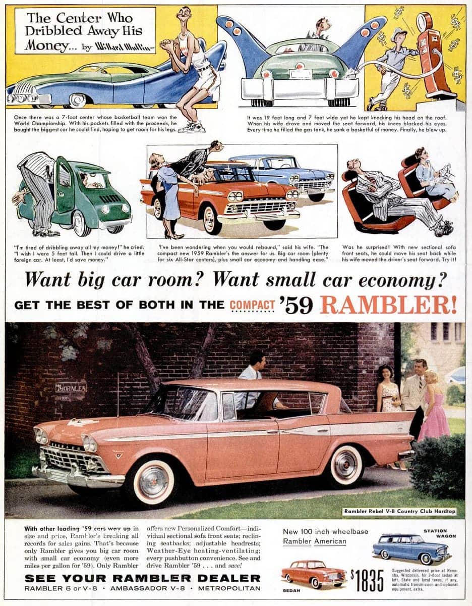 See these classic Rambler cars from the '50s - Click Americana