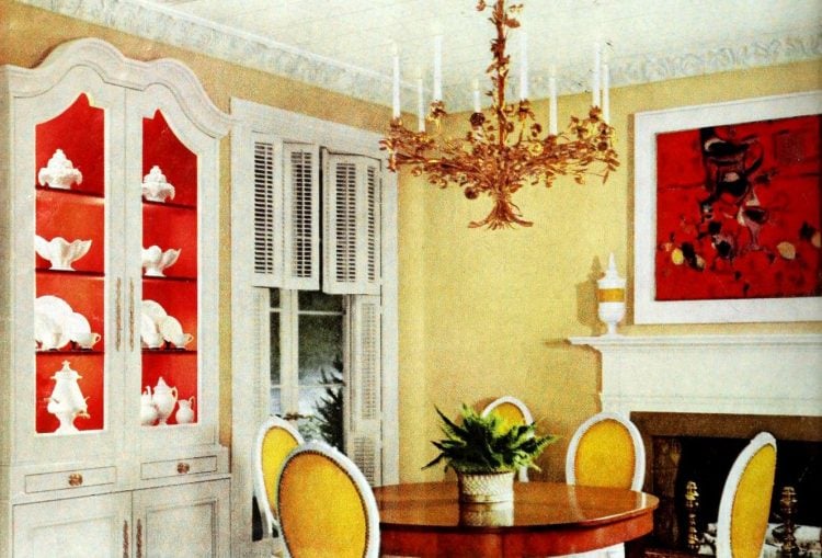 50+ bold & colorful vintage 1950s home decor ideas, plus see authentic ...