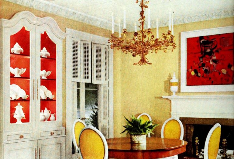 50+ bold & colorful vintage 1950s home decor ideas, plus see authentic ...