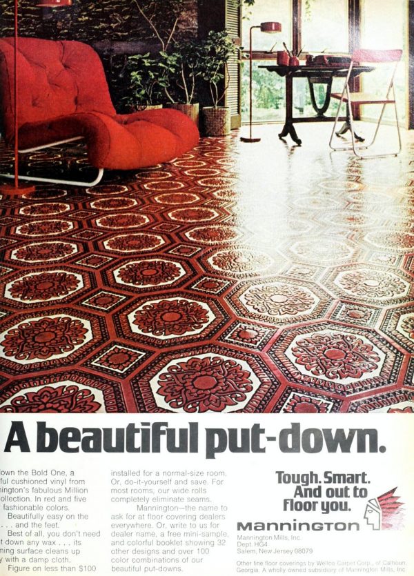 Get down with 70 groovy vintage vinyl floors from the '70s & '80s ...