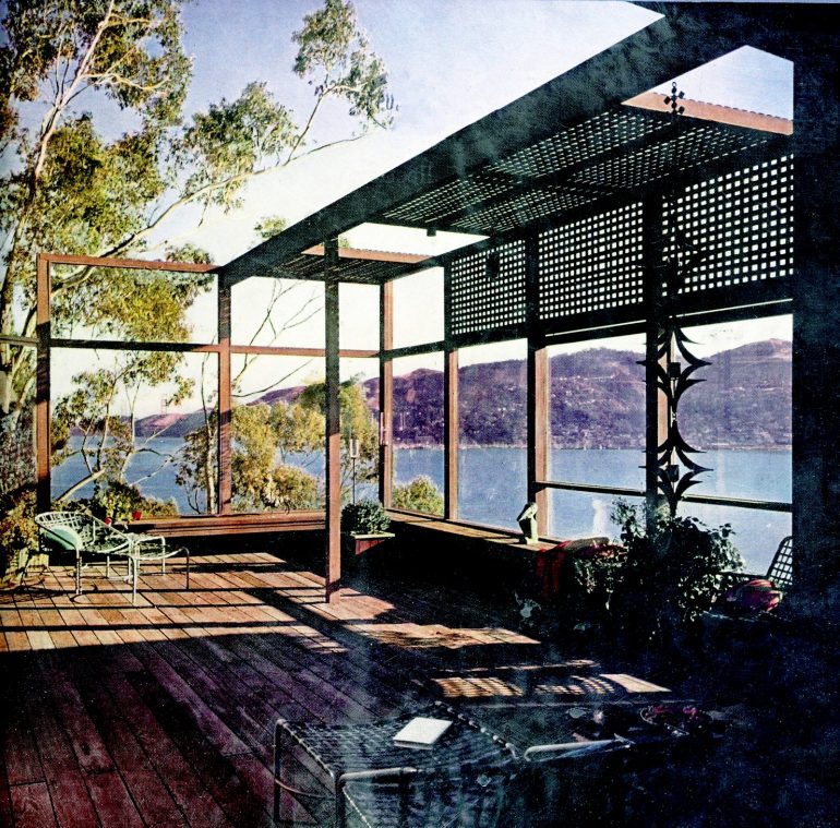 See 41 vintage backyard decks, plus find out how wood decking became a ...