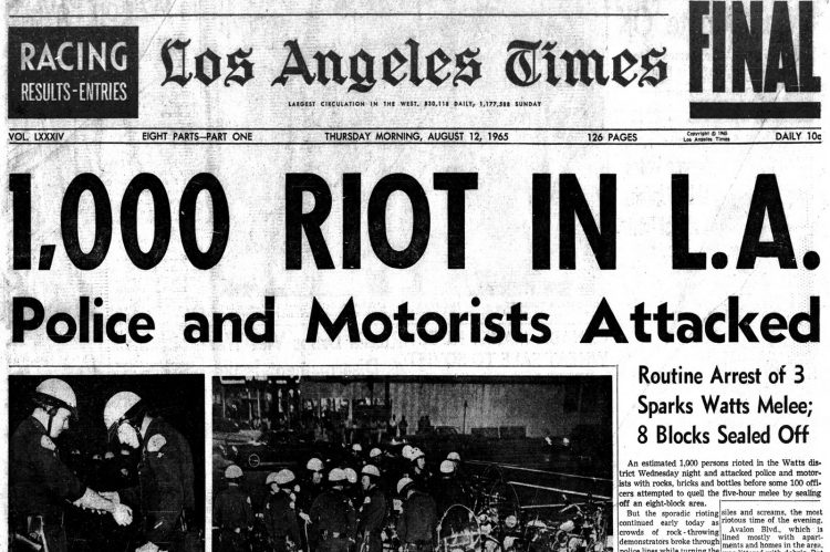 Remembering the Watts Riots: Look back at the first reports from the ...