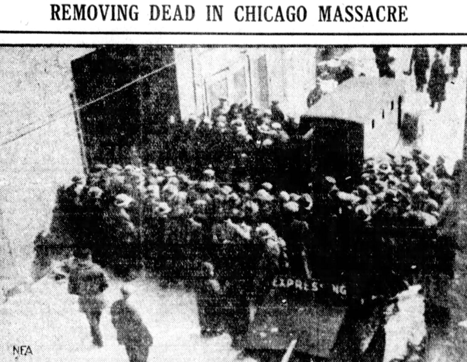 Chicago gang kills 7: Al Capone & the Saint Valentine's Day Massacre ...
