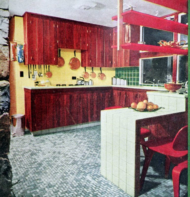 31 vintage 1950s kitchen tile design ideas - Click Americana