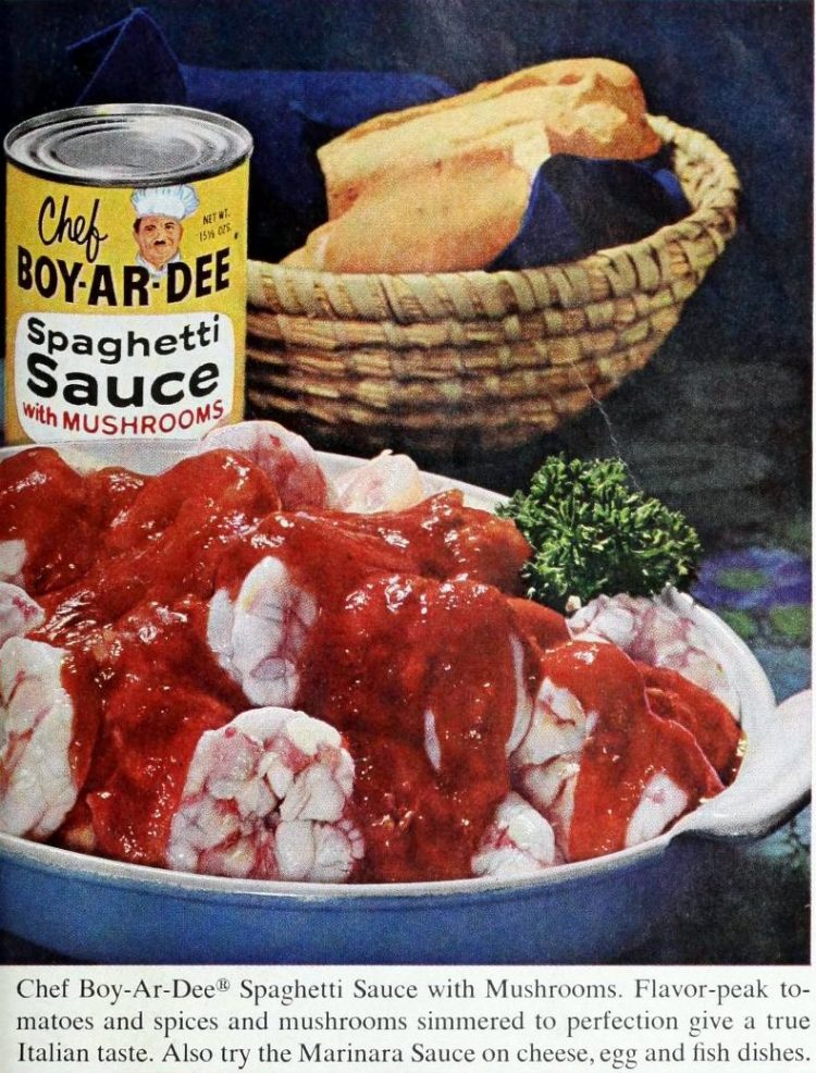 Vintage Chef Boy-Ar-Dee: America's convenient spin on Italian food ...
