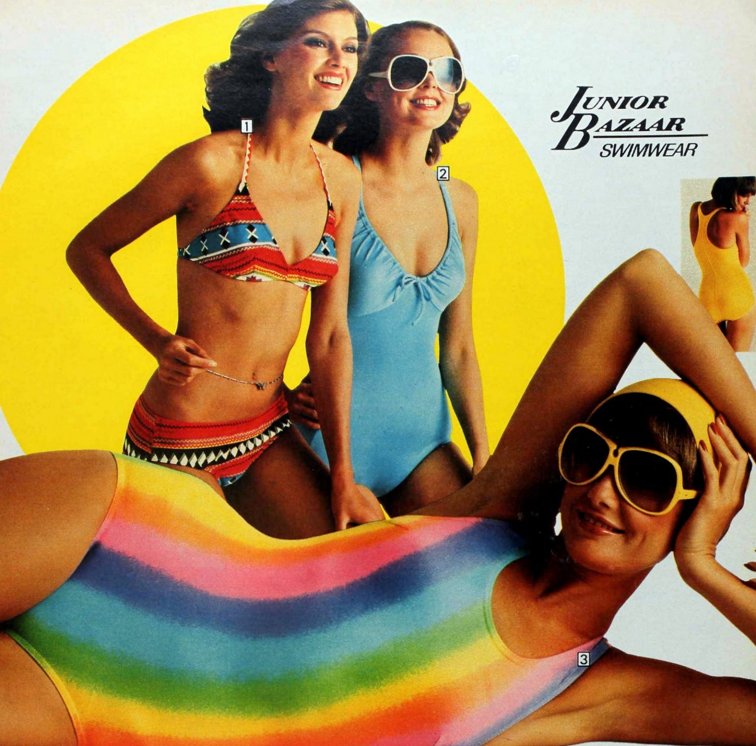 Bold 1970s Swimwear For Women Rocked The Beach Scene Click Americana