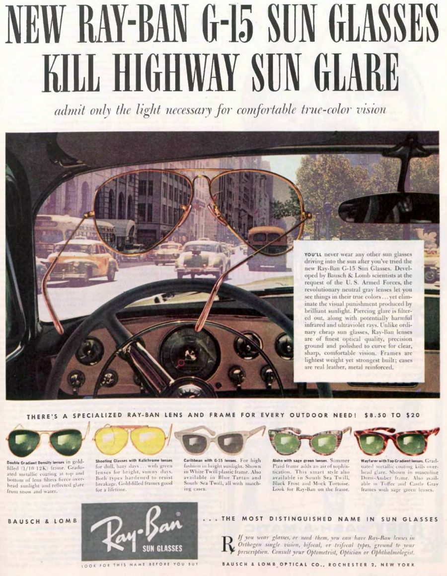 Vintage Ray-Ban sunglasses have been the epitome of cool for nearly a ...