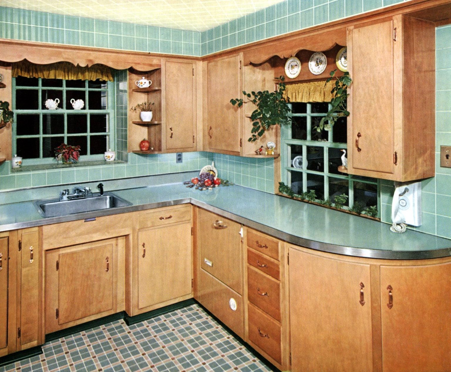 31 Vintage 1950s Kitchen Tile Design Ideas Click Americana