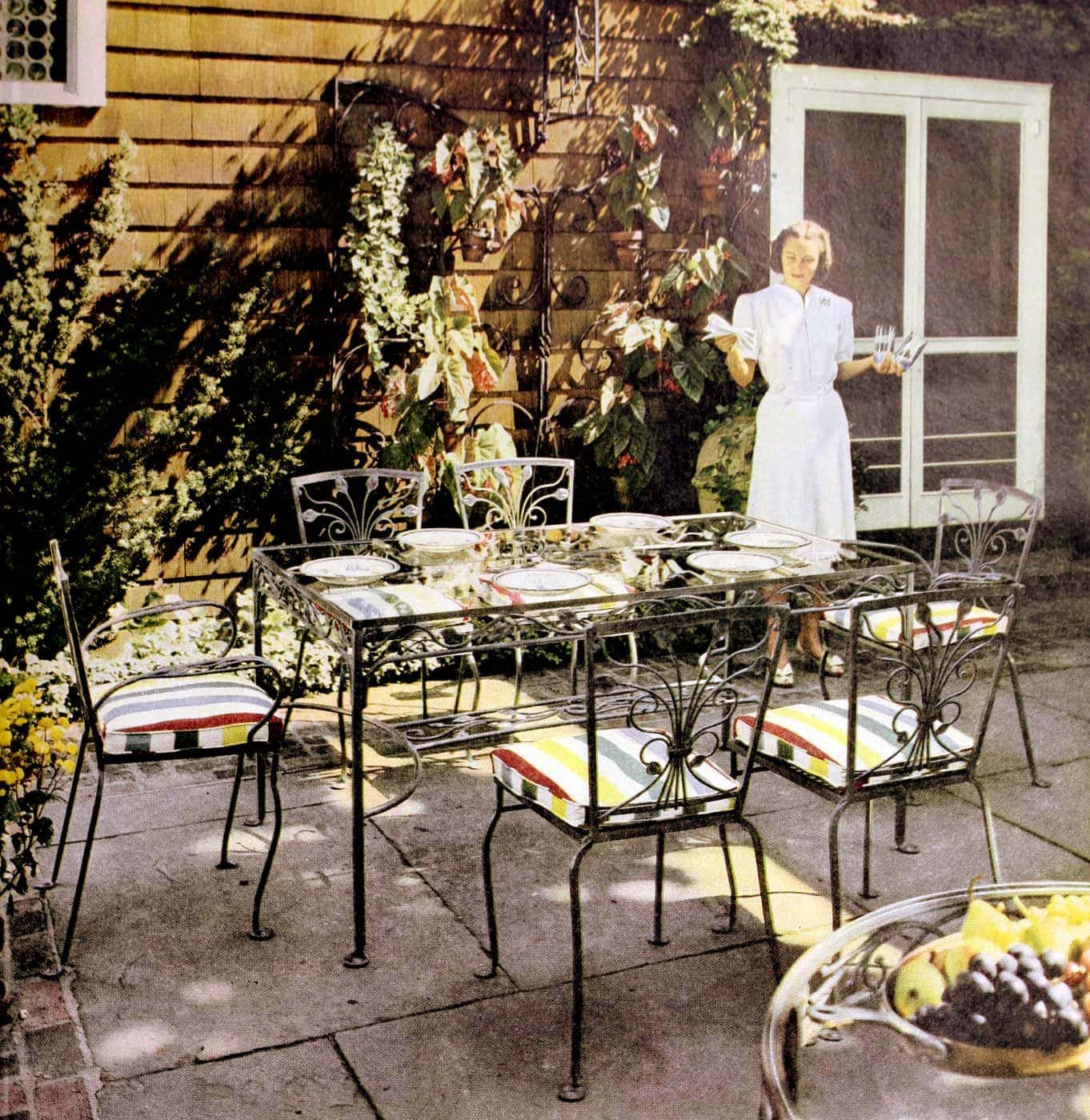 Vintage Outdoor Furniture 1950