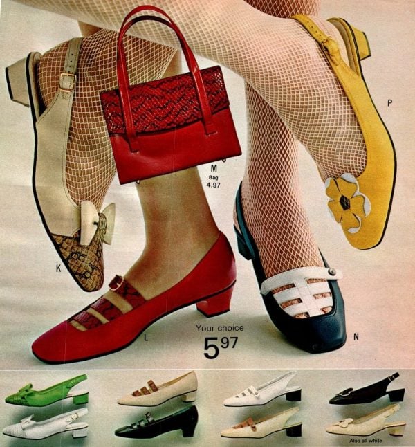 These vintage 1960s shoes for women were fashionable & far out - Click ...