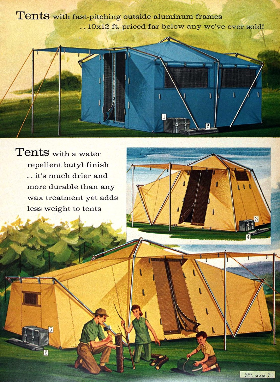 Vintage tents: Camping with old-fashioned canvas to innovative space ...