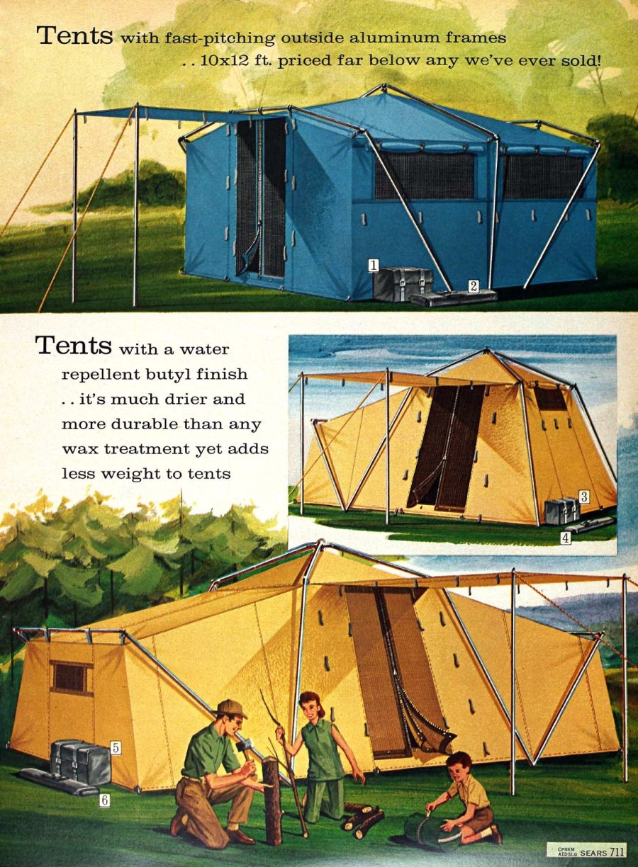Vintage tents: Camping with old-fashioned canvas to innovative space ...