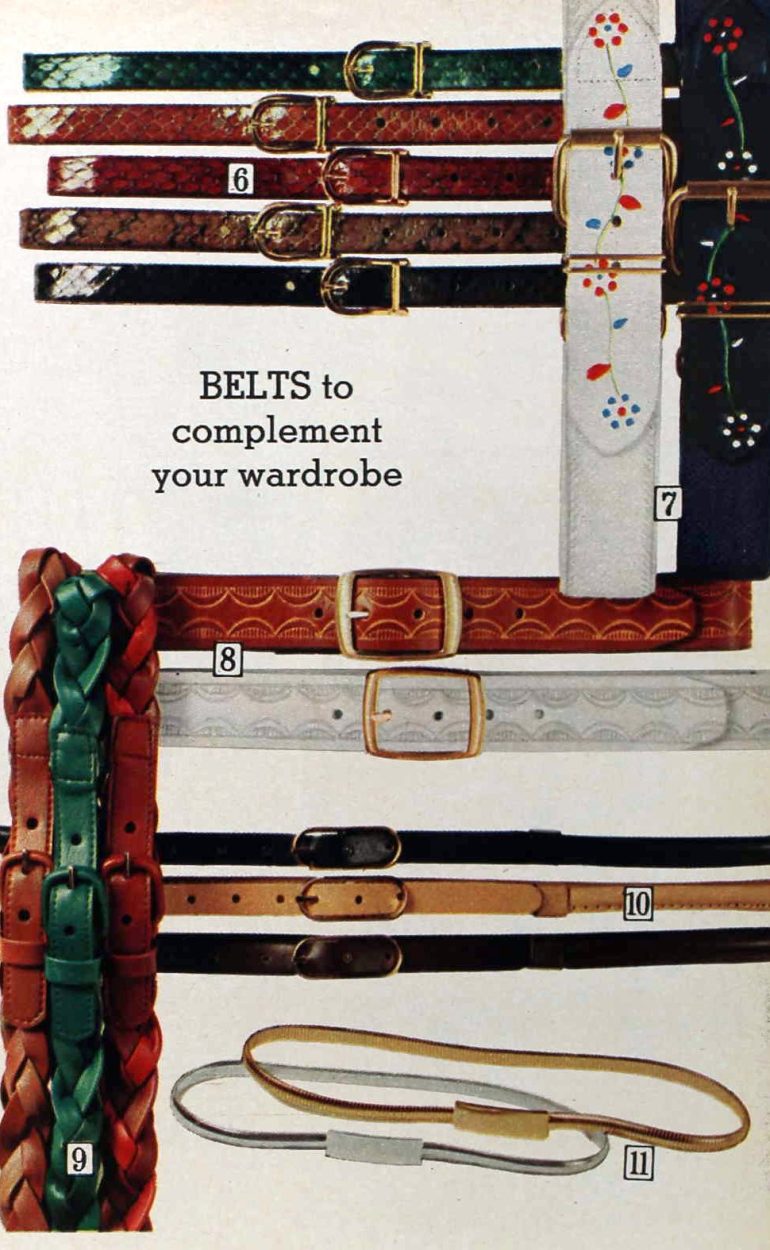 1960s & 1970s belts like these still inspire fashion trends for men ...