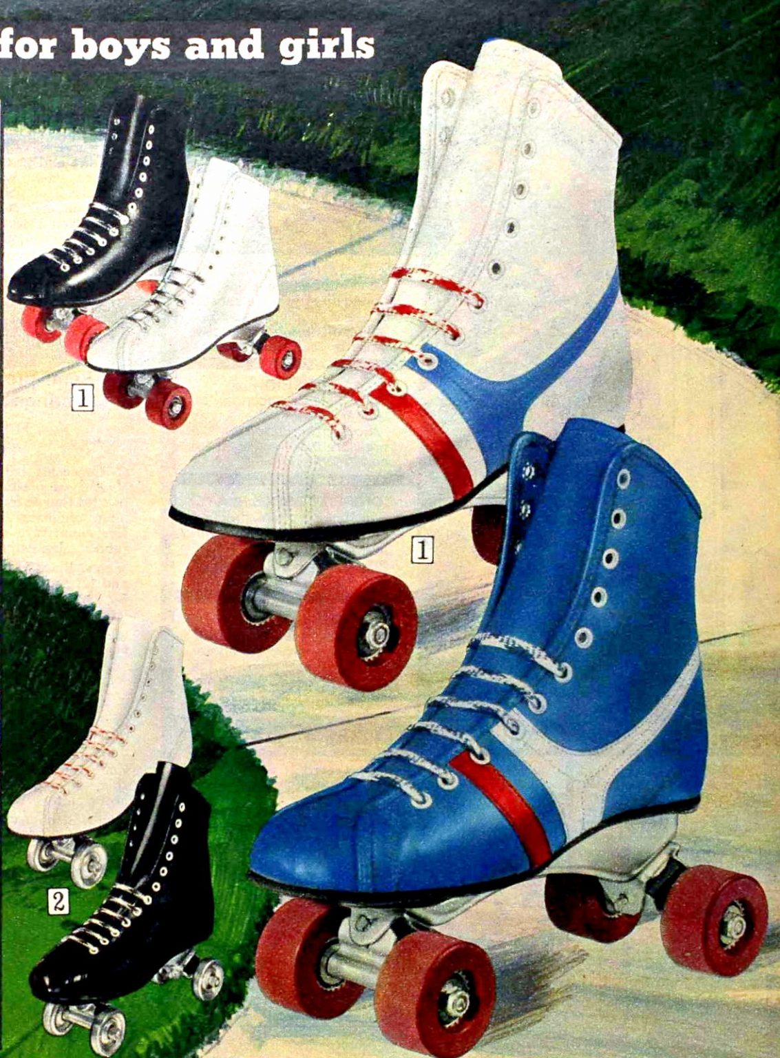 These old roller skates were cutting-edge in the 20th century - and ...