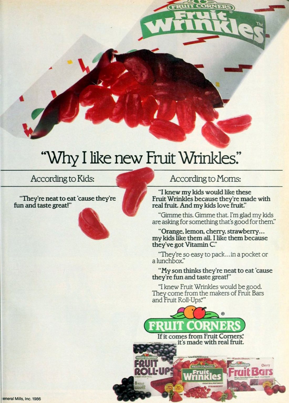 These 1980s fruit snacks came in a ton of shapes, flavors & colors ...