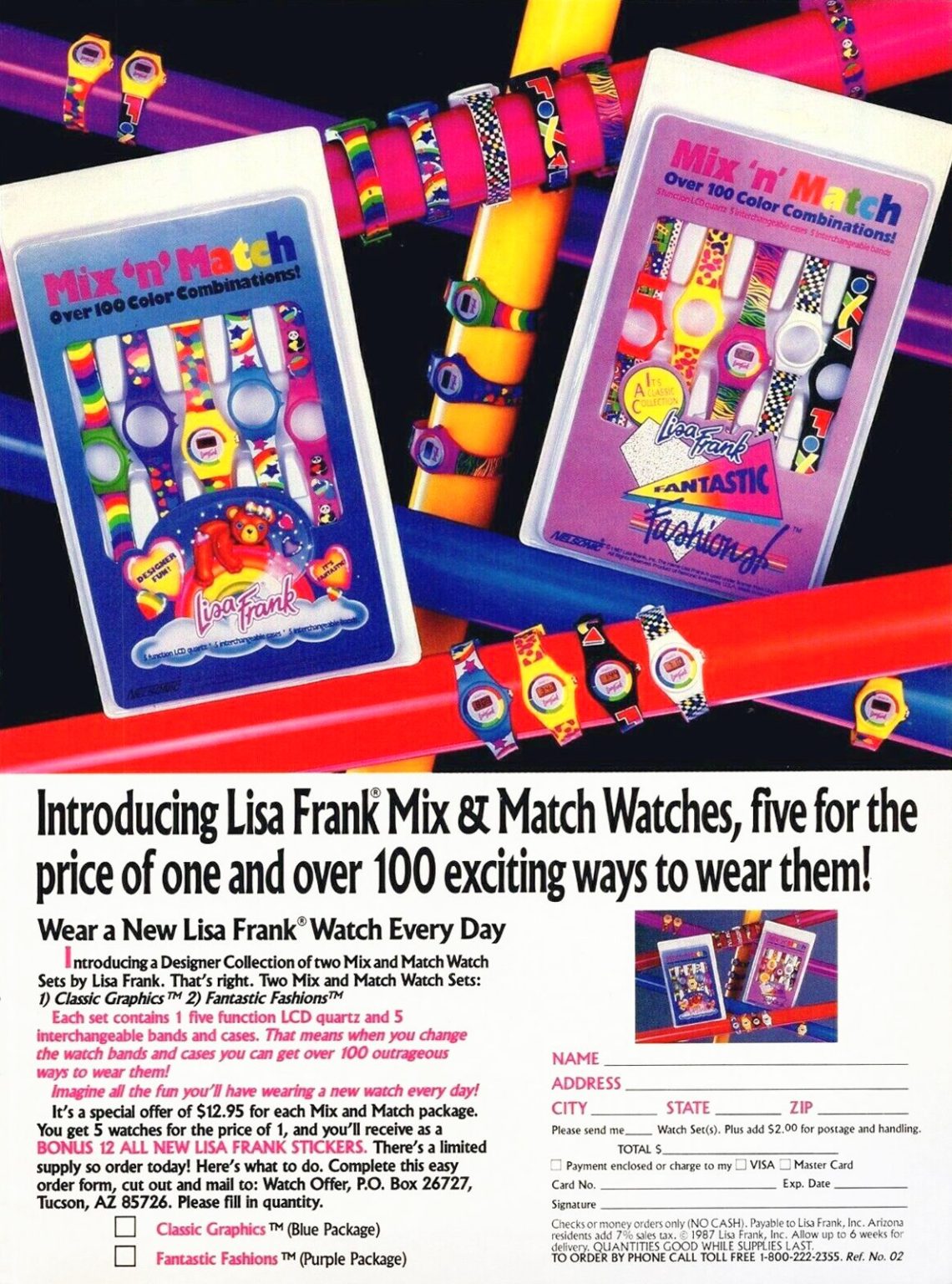 Vintage Lisa Frank: Transforming technicolor whimsy into a fun neon ...