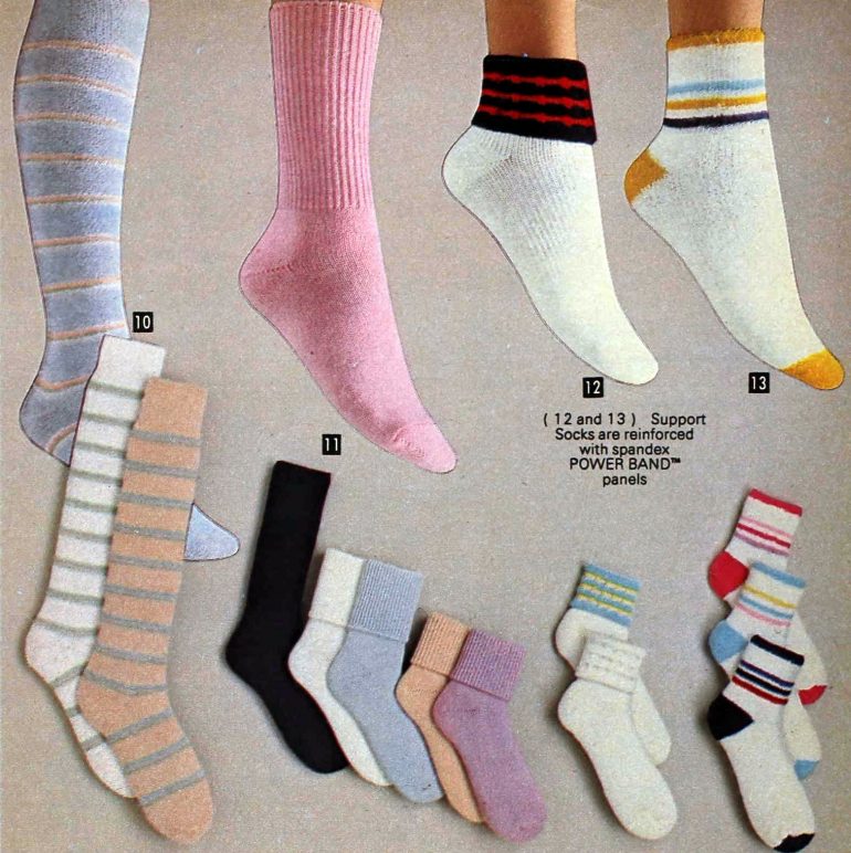 Retro 1980s socks, knee-highs & other sassy sock styles went beyond ...