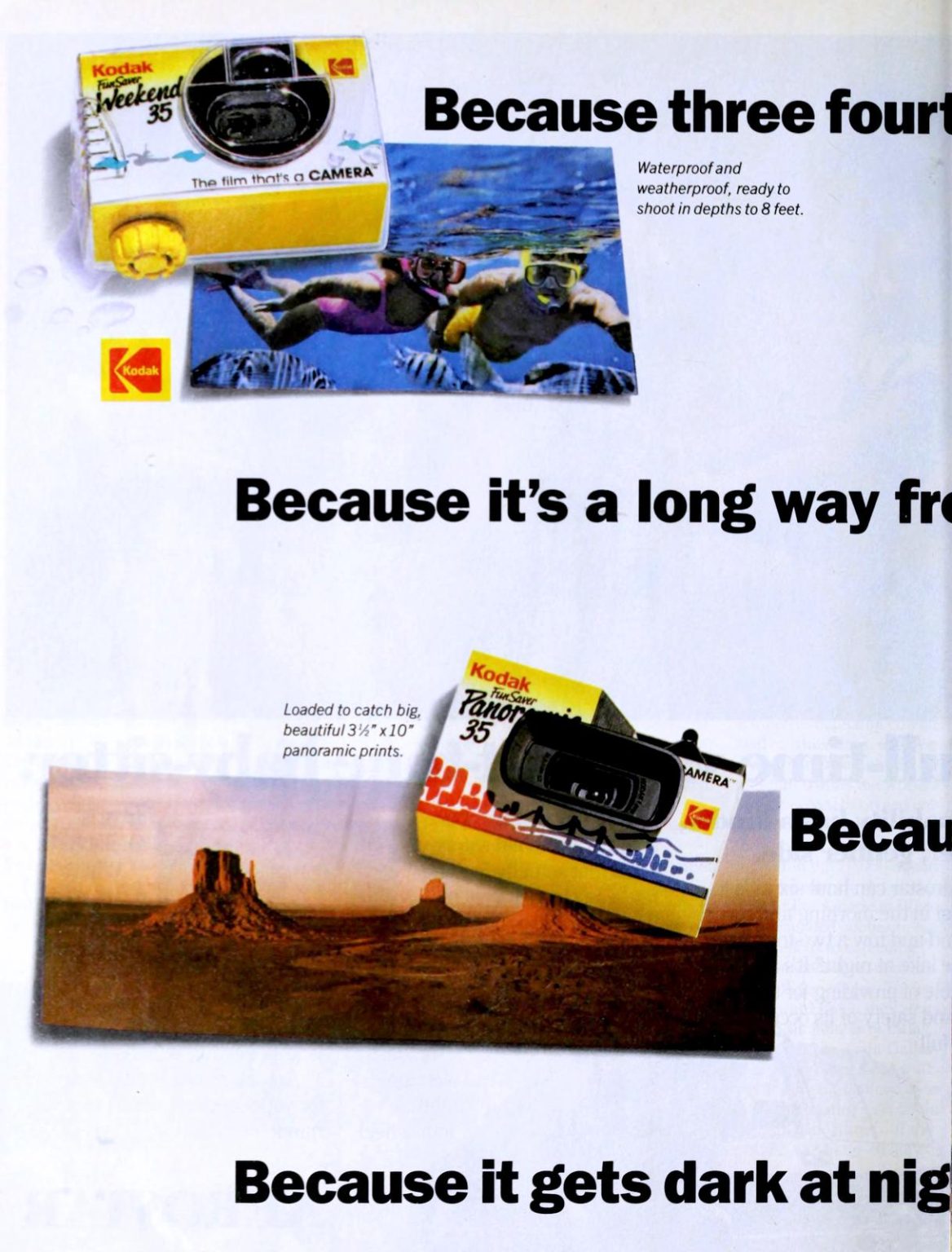 After disposable cameras hit the market in the 1980s & 90s, we never ...