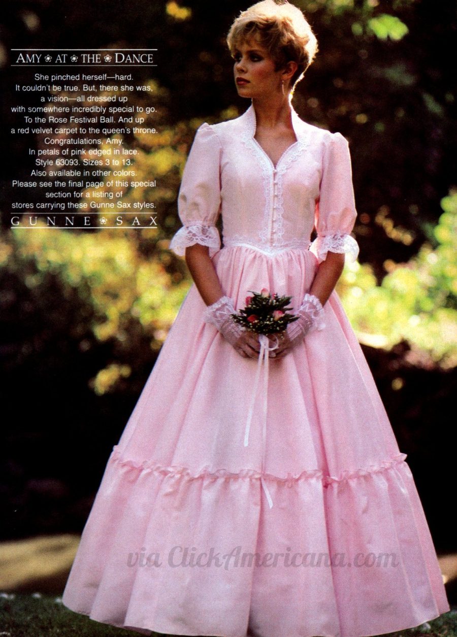 60 Gunne Sax prom dresses that ruled the school in the 80s - Click ...