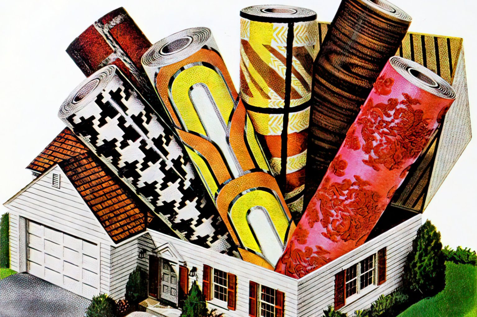 Not just shelf liner: Retro ConTact paper was an easy home decor ...