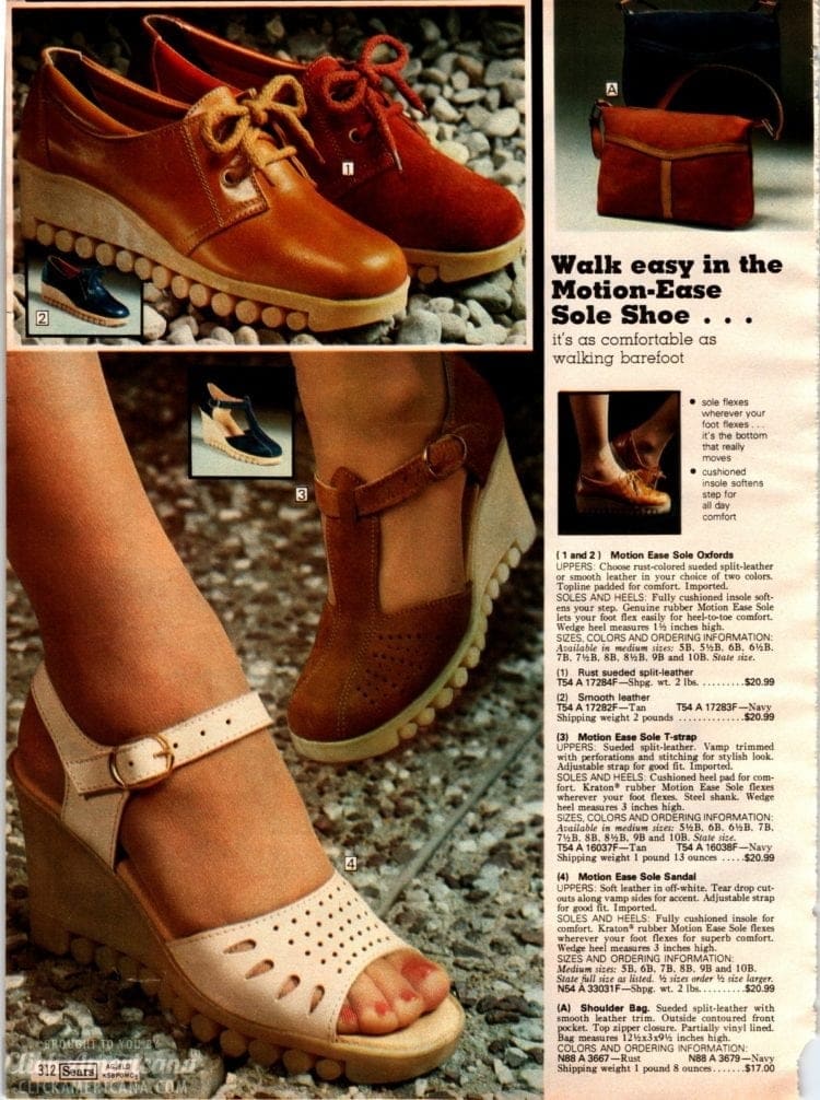 Get the retro look! See popular 70s shoes that are back in style ...