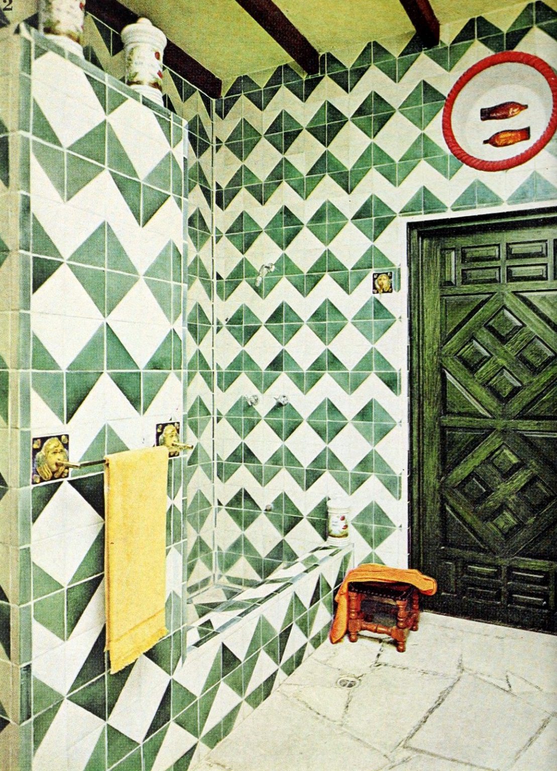 50 vintage 1960s bathroom tile design ideas - Click Americana