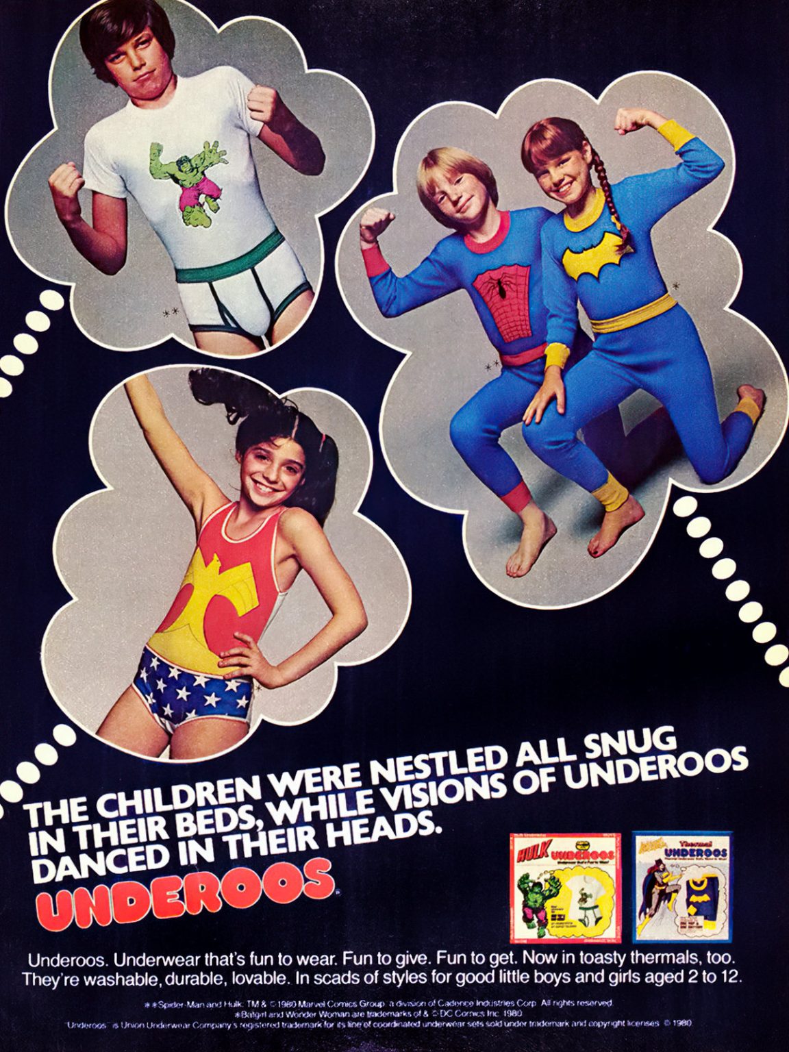 Underoos made boring old kids' underwear fun to wear in the 1970s & 80s ...