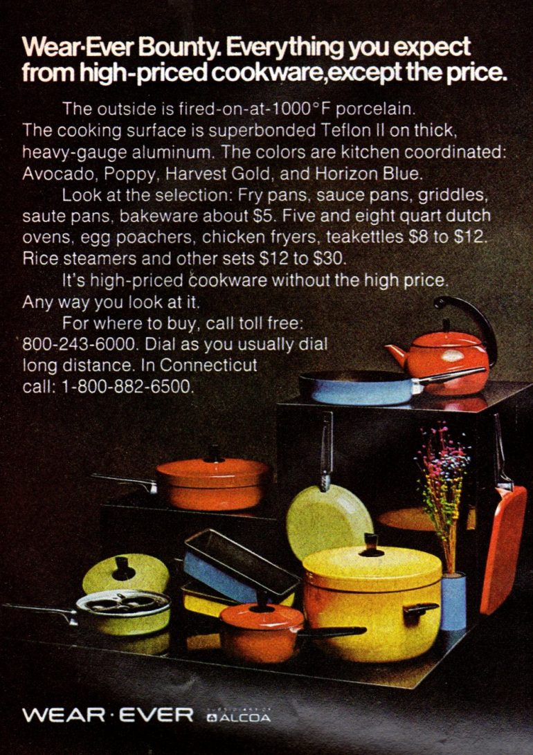 These vintage pots and pans from the 70s may seem kitschy now, but they ...