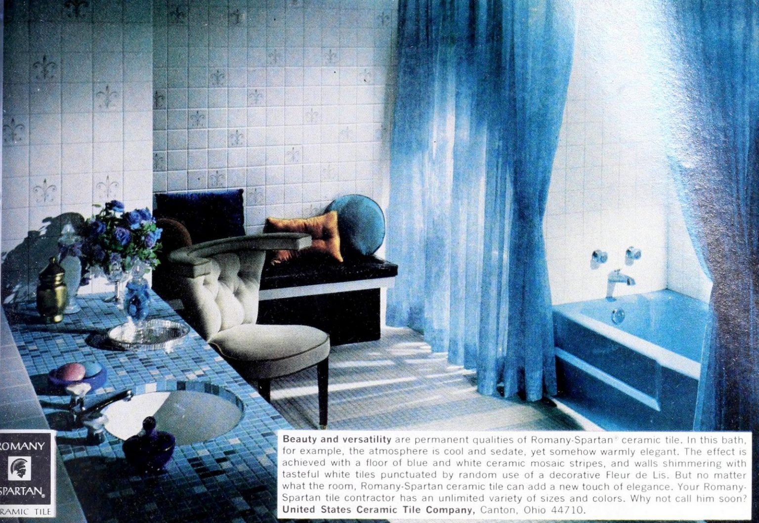 50 vintage 1960s bathroom tile design ideas - Click Americana